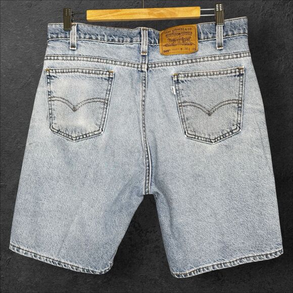 Levi's | Shorts | Vintage Levis 55 Mens Blue Jean Shorts Jorts 34x9 Y2k ...